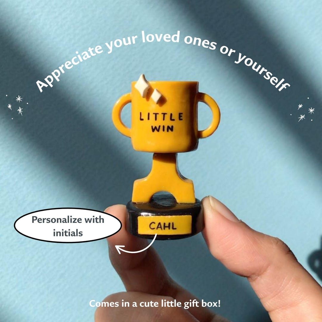 Custom Trophy You Did It You Deserve It Proud of You Customisable ...