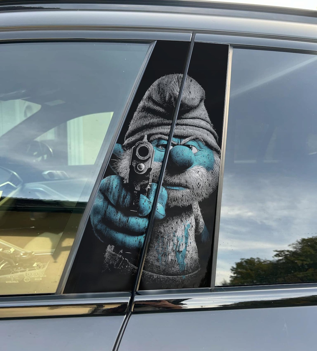 Exclusive Custom Car Pillar Wrap – Luxury Vinyl Decal Limited Stock ...