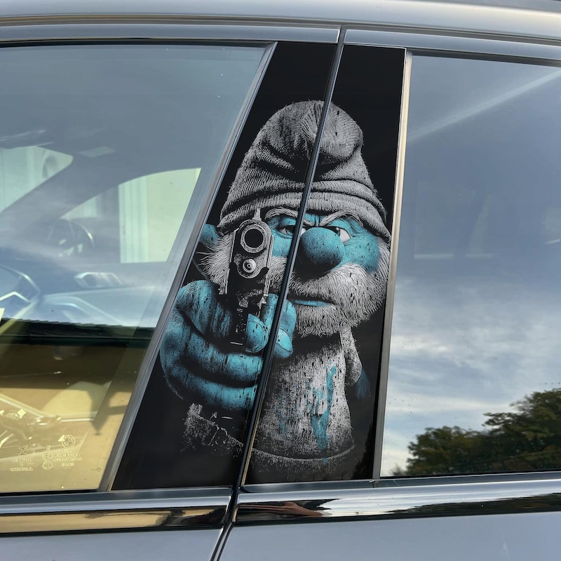 Vinyl car side door decals - Etsy.de