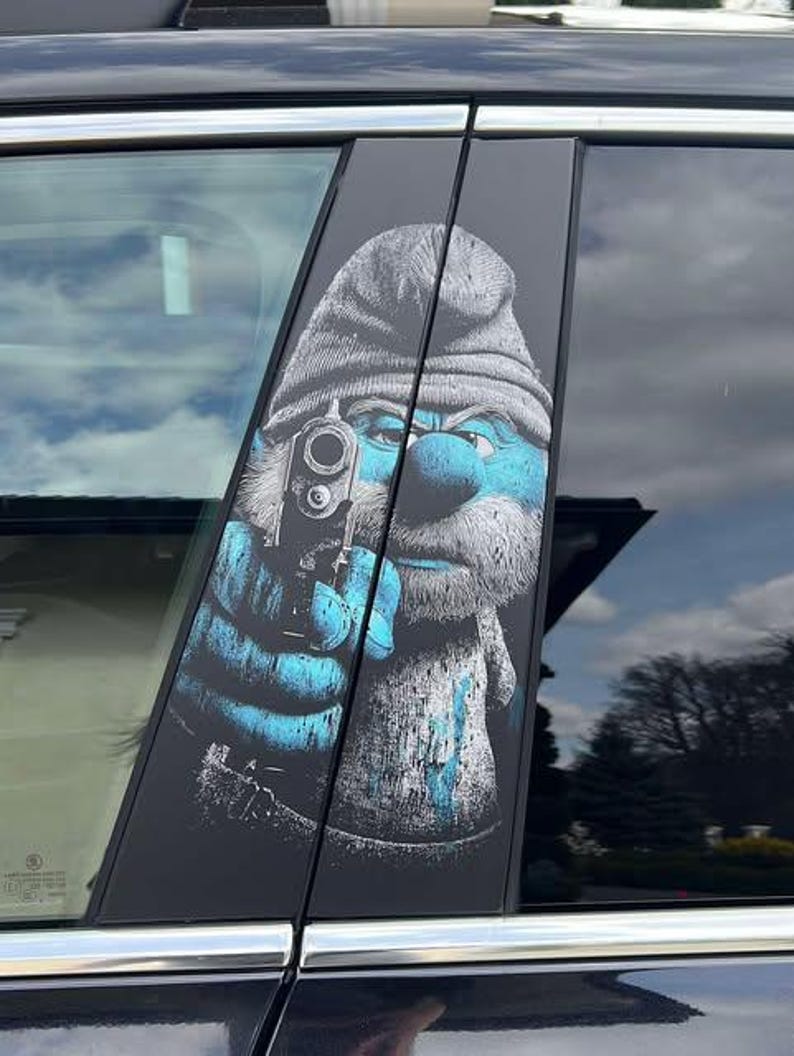 Exclusive Custom Car Pillar Wrap – Luxury Vinyl Decal Limited Stock ...