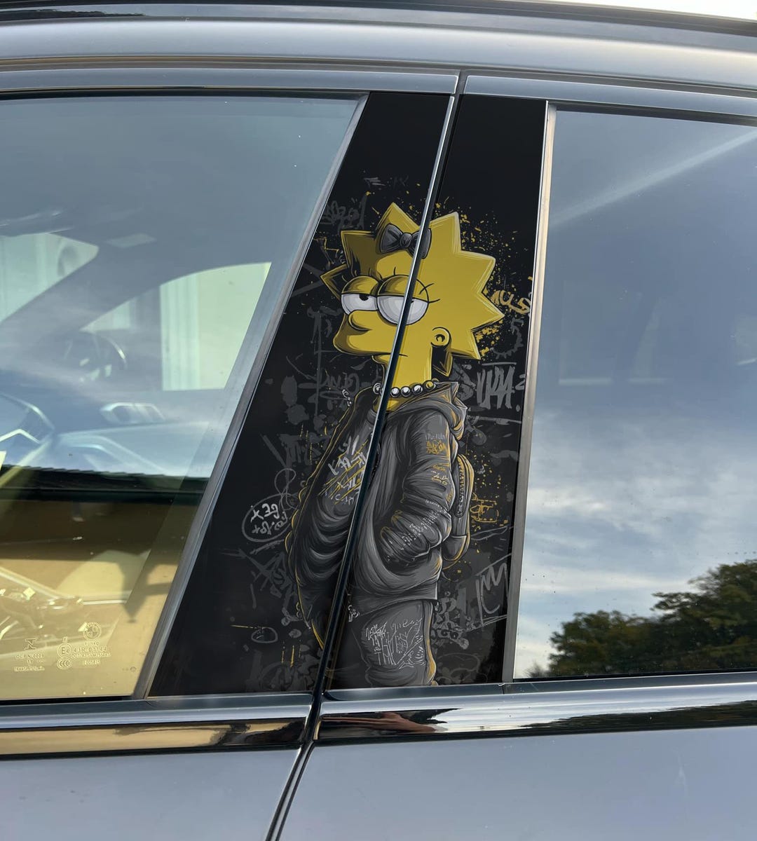 Exclusive Custom Car Pillar Wrap – Luxury Vinyl Decal Limited Stock ...