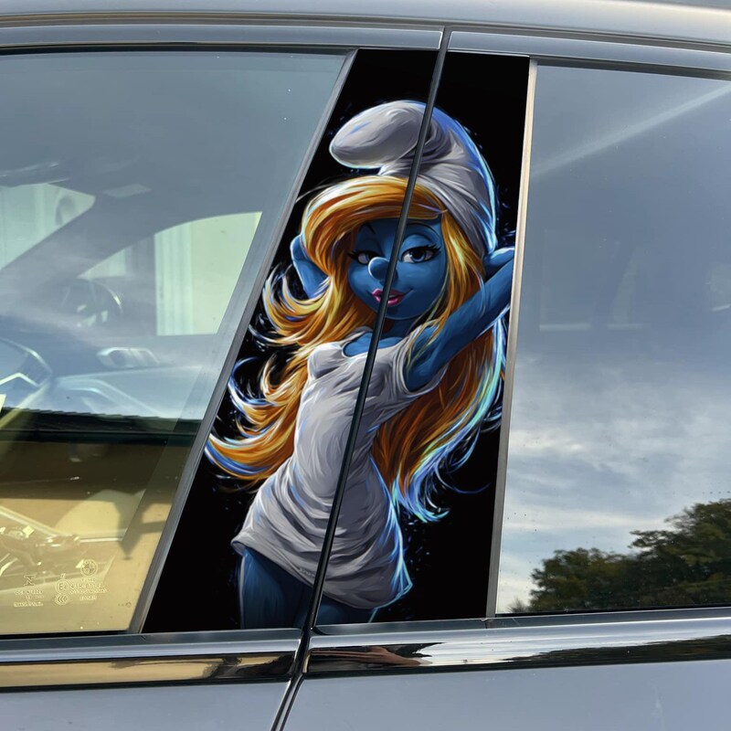 Pillar Stickers Car - Etsy