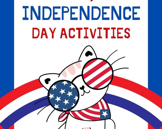 4th of July Worksheets, Independence Day Activities, Patriotic Kid's ...