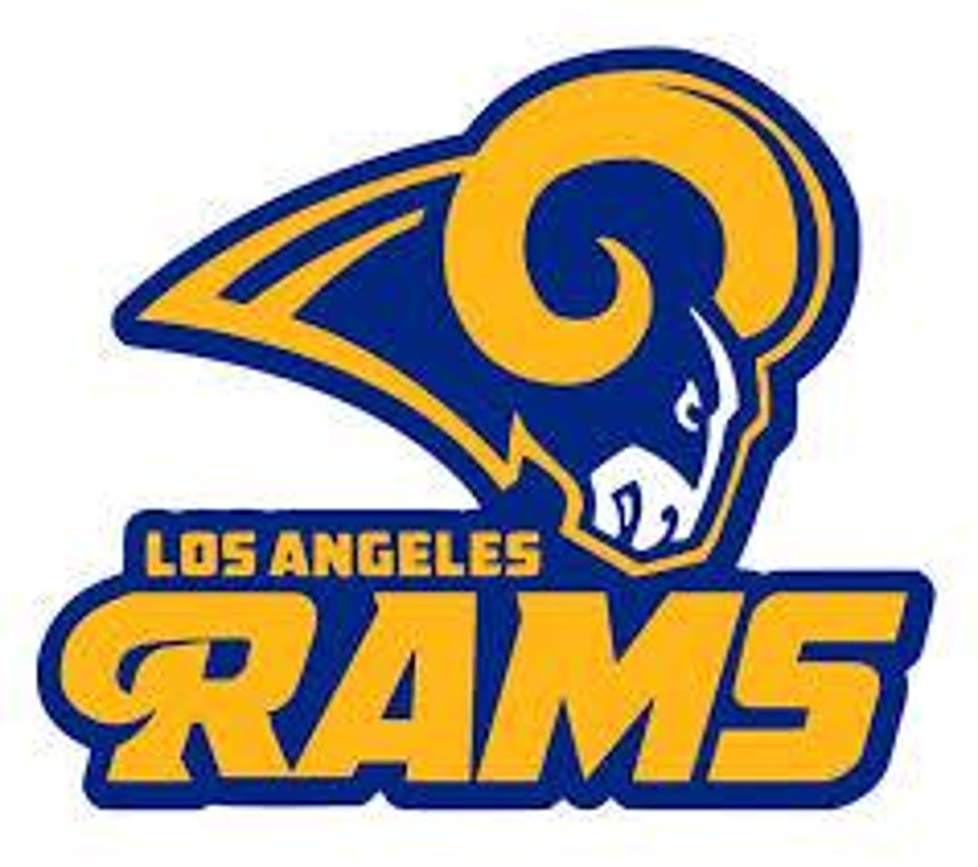 Los Angeles Rams Throwback Logo - Die Cut Vinyl Decal Outdoor Safe ...