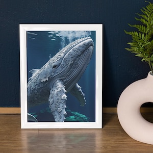Elegant Whale Jigsaw Puzzle With Tin -1000/2000pieces, Perfect for ...