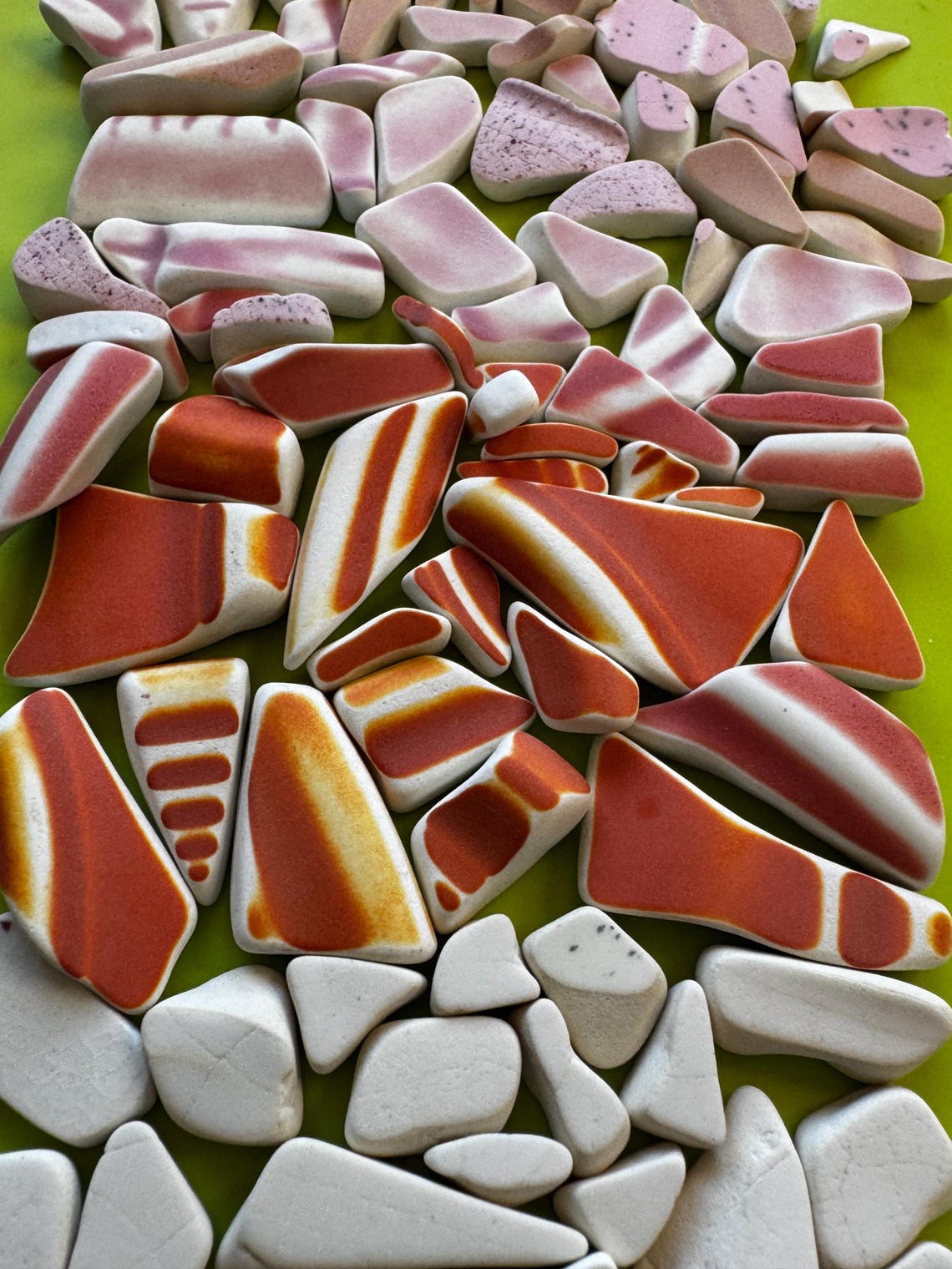 Fiestaware, Mccoy Tumbled Pottery Sea Pottery in Vintage Fiesta Uranium ...
