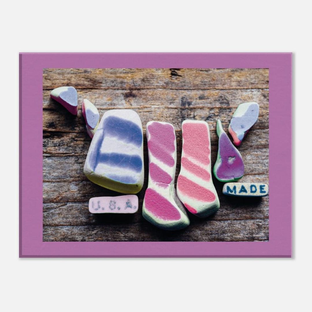 Ella Name Art Tumbled Pottery Letters, Personalized Vintage Wall Art ...