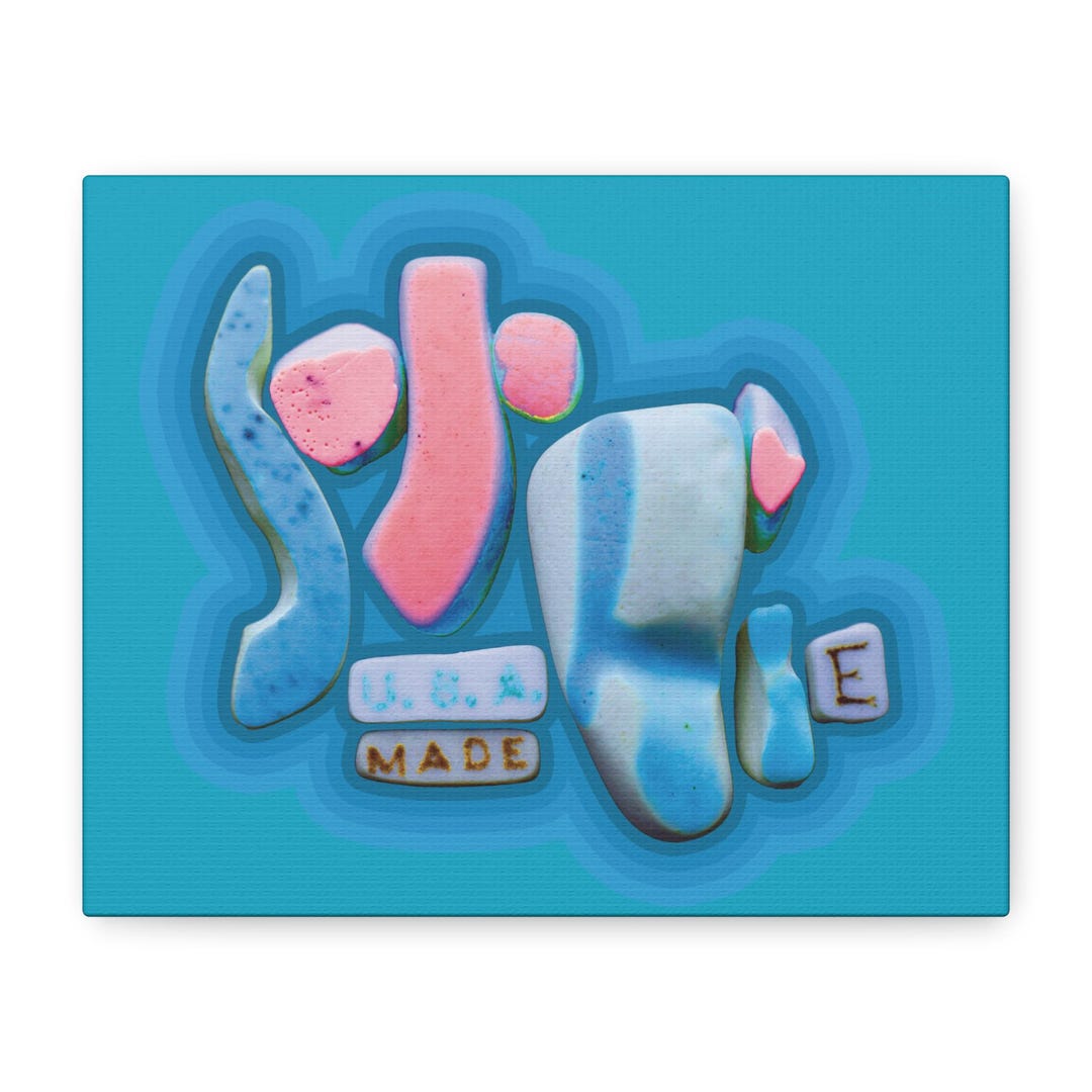 Sophie in Blue Name Art Sophie Wall Art Nursery Decor Vintage Fiesta ...