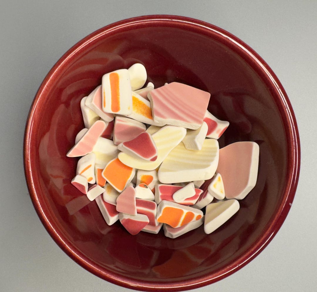 Red Fiesta, Pink Fiesta, Orange Fiesta, Ivory Fiesta Uranium Mix ...