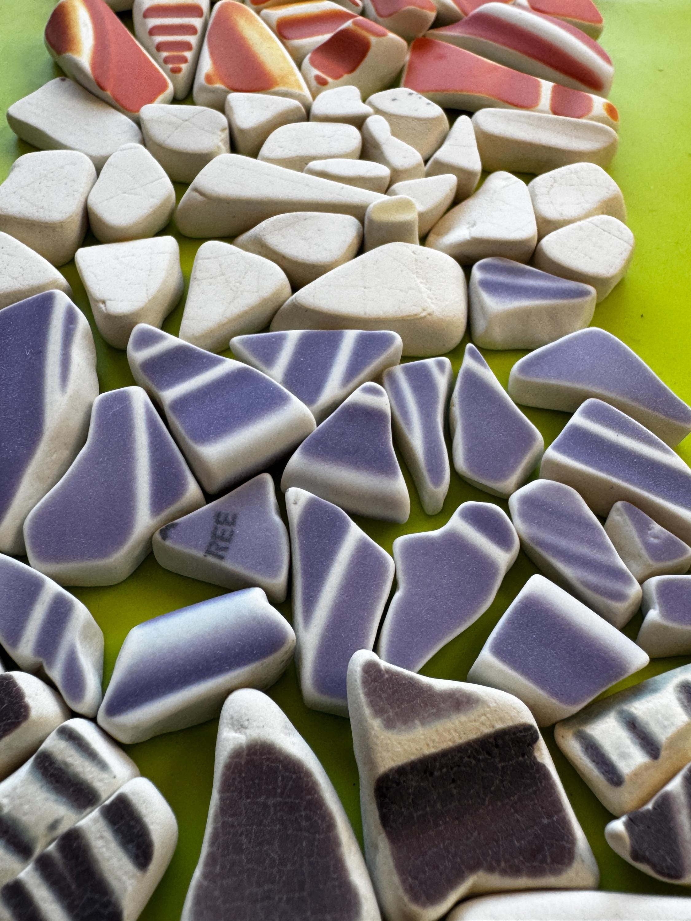 Fiestaware, Mccoy Tumbled Pottery Sea Pottery in Vintage Fiesta Uranium ...