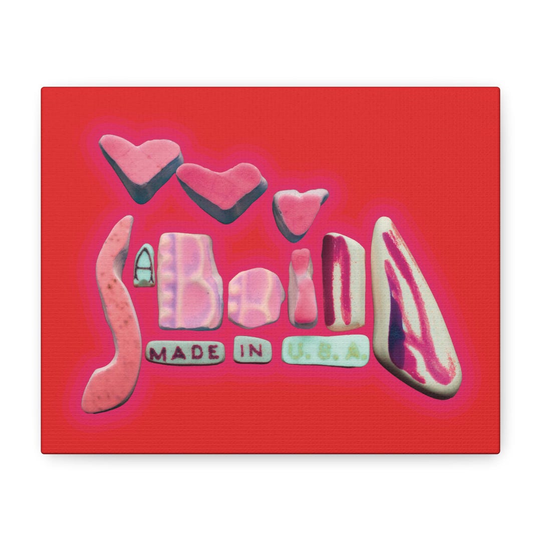 Sabrina in Red Name Art Sabrina Wall Art Nursery Decor Vintage Fiesta ...
