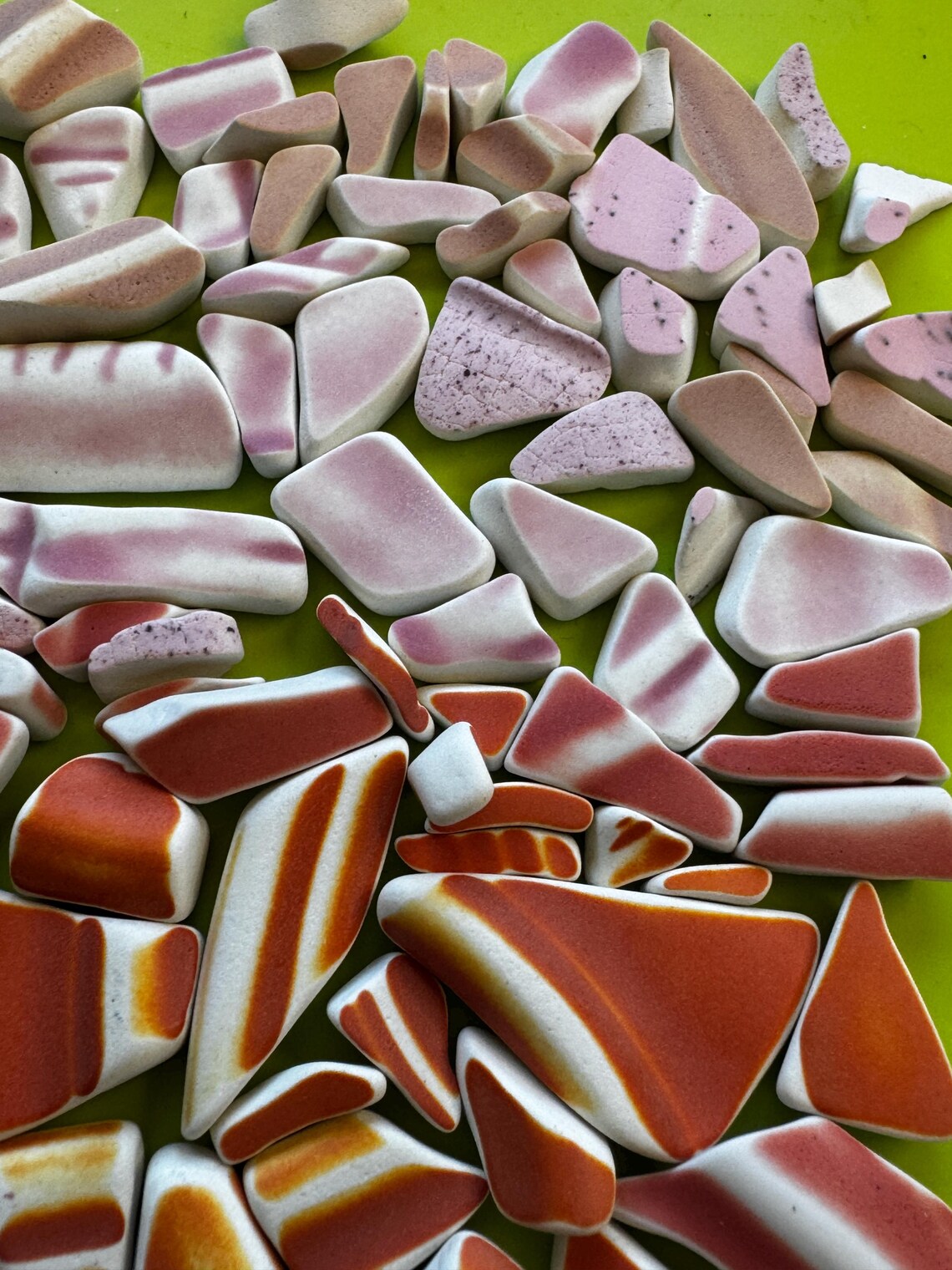 Fiestaware, Mccoy Tumbled Pottery Sea Pottery in Vintage Fiesta Uranium ...