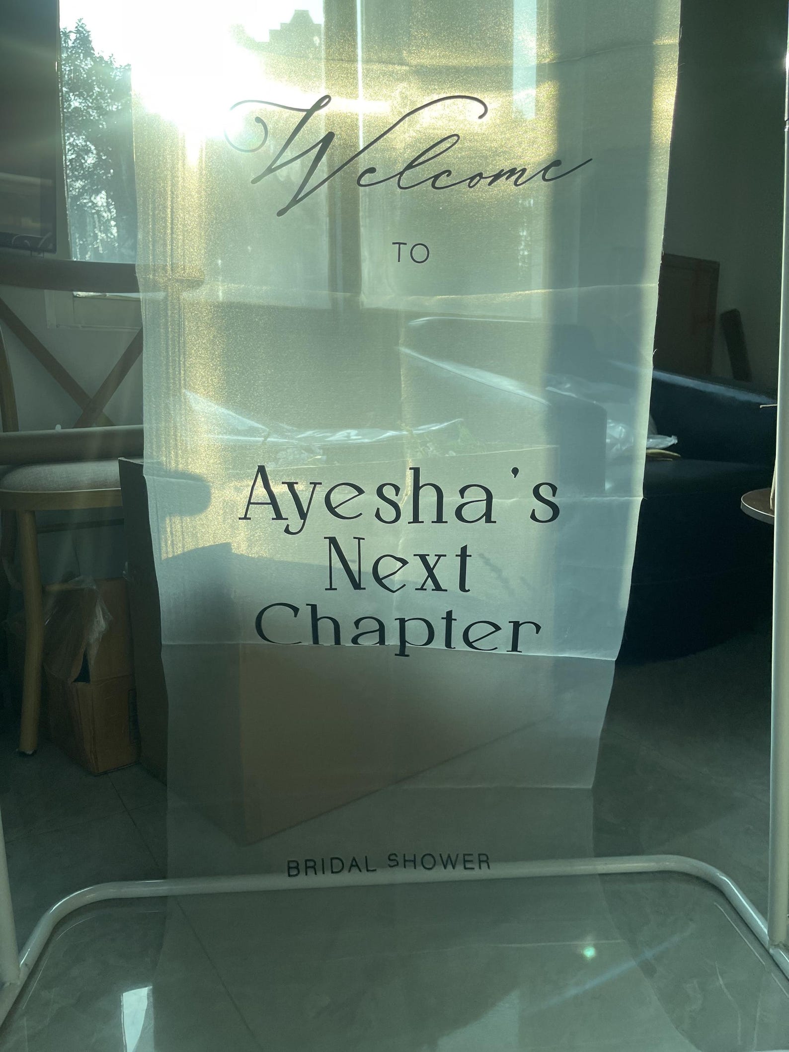 Welcome Fabric Sign, Sheer Sign, Personalized Wedding Welcome Sign ...