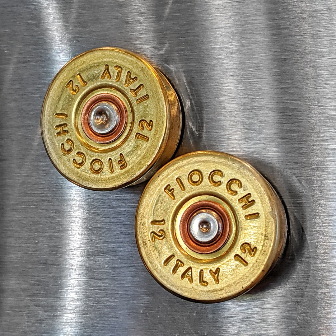 Shotgun Shell Magnets 12 Gauge (2-pack) - Etsy