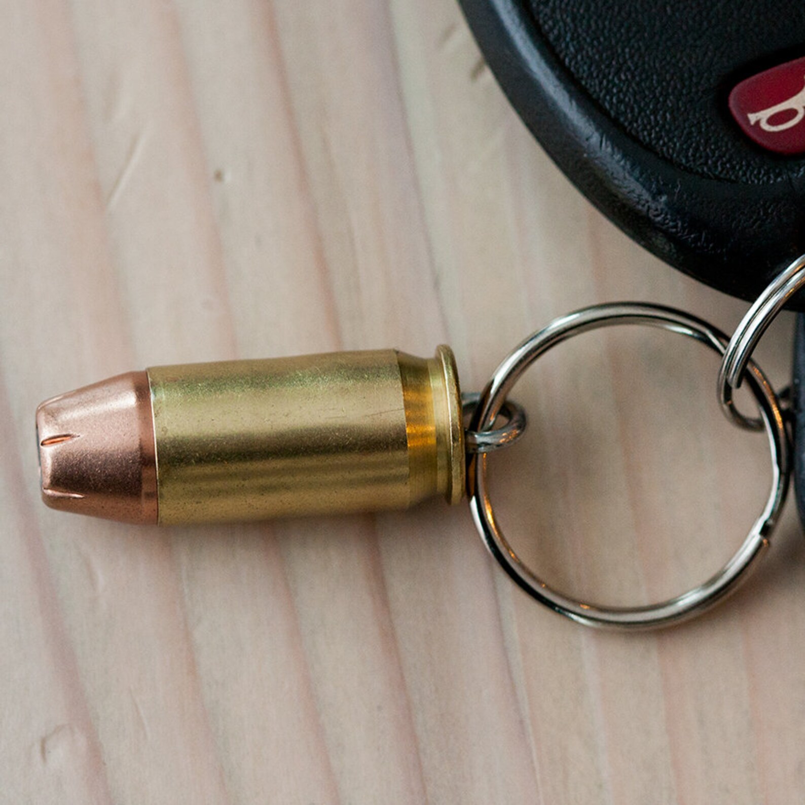 BULLET KEYCHAIN Real .45 Caliber Hollow Point Bullet Key - Etsy