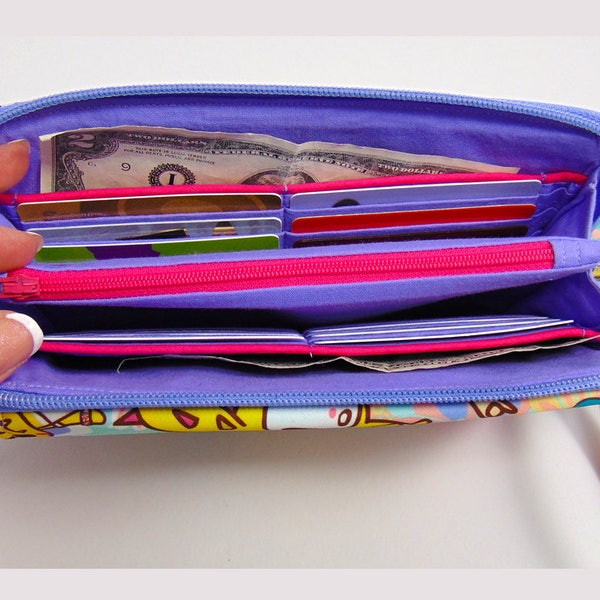 Zip Around Wallet - Etsy