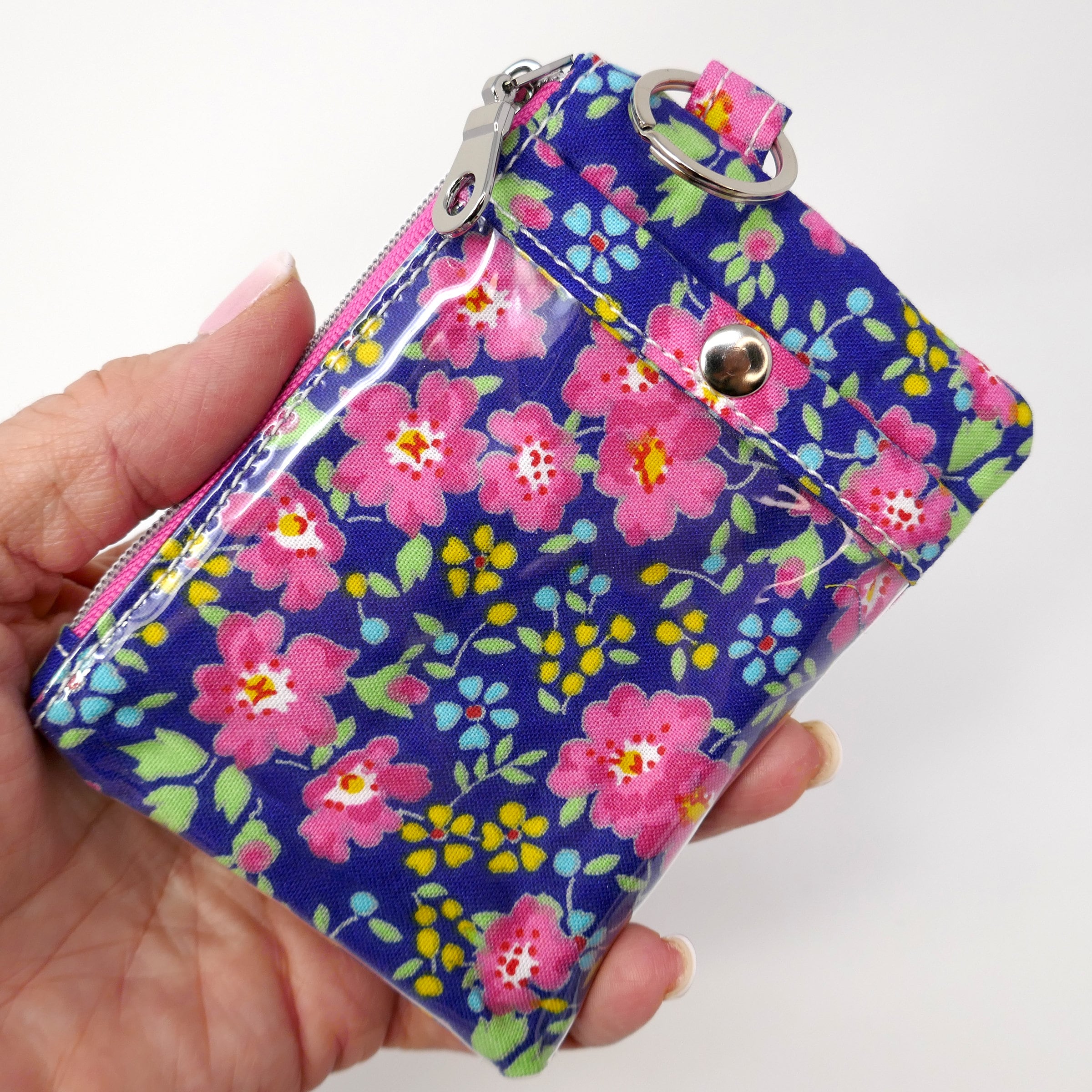 Floral Mini Card Wallet Cute Coin Purse Pocketbook Mini Here We Go ...