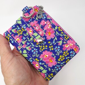 Floral Mini Card Wallet Cute Coin Purse Pocketbook Mini Here We Go ...