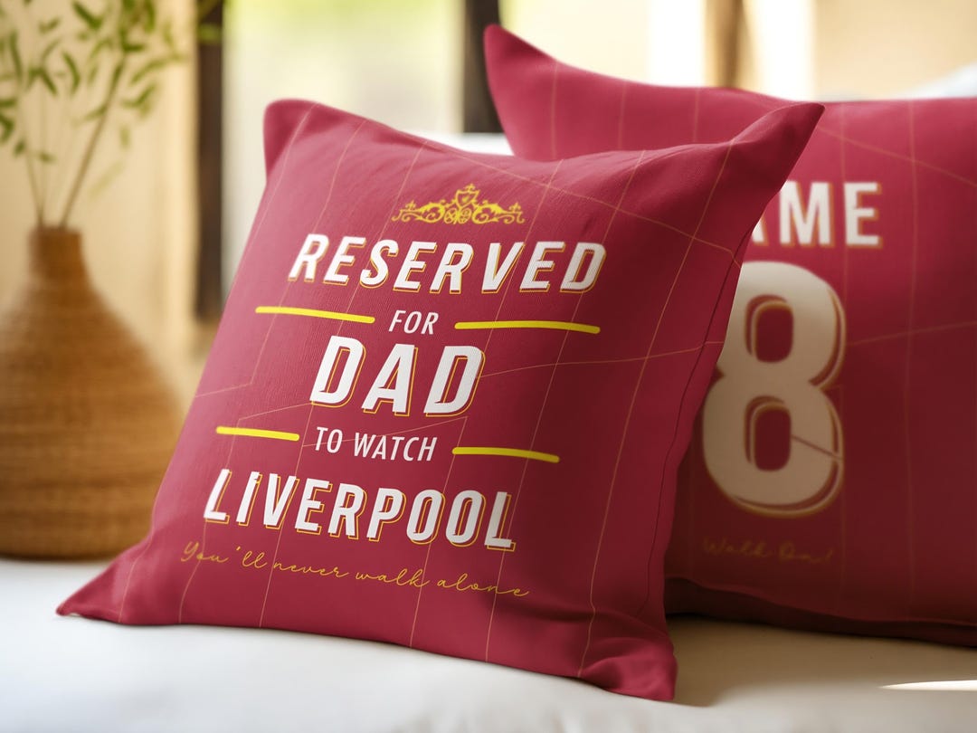 Personalized Liverpool Soccer Pillowcase: Football Fan Gift - Etsy Ireland