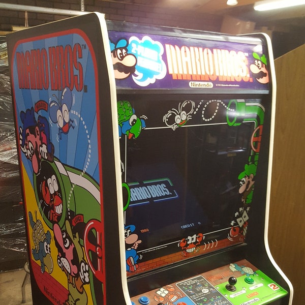 Mario Bros Arcade Machine - Etsy