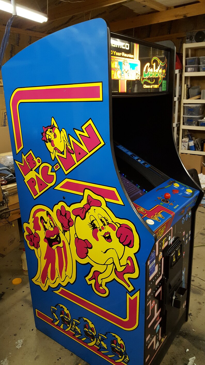 Ms. PAC-MAN GALAGA Combo Fully Restored Original Video - Etsy.de