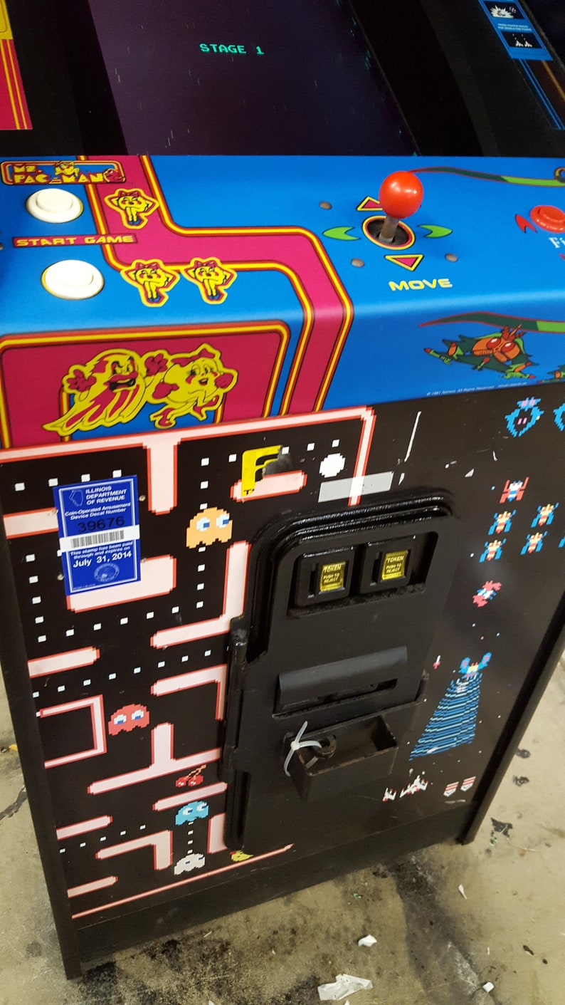 Ms. PAC-MAN GALAGA Combo Fully Restored Original Video - Etsy.de