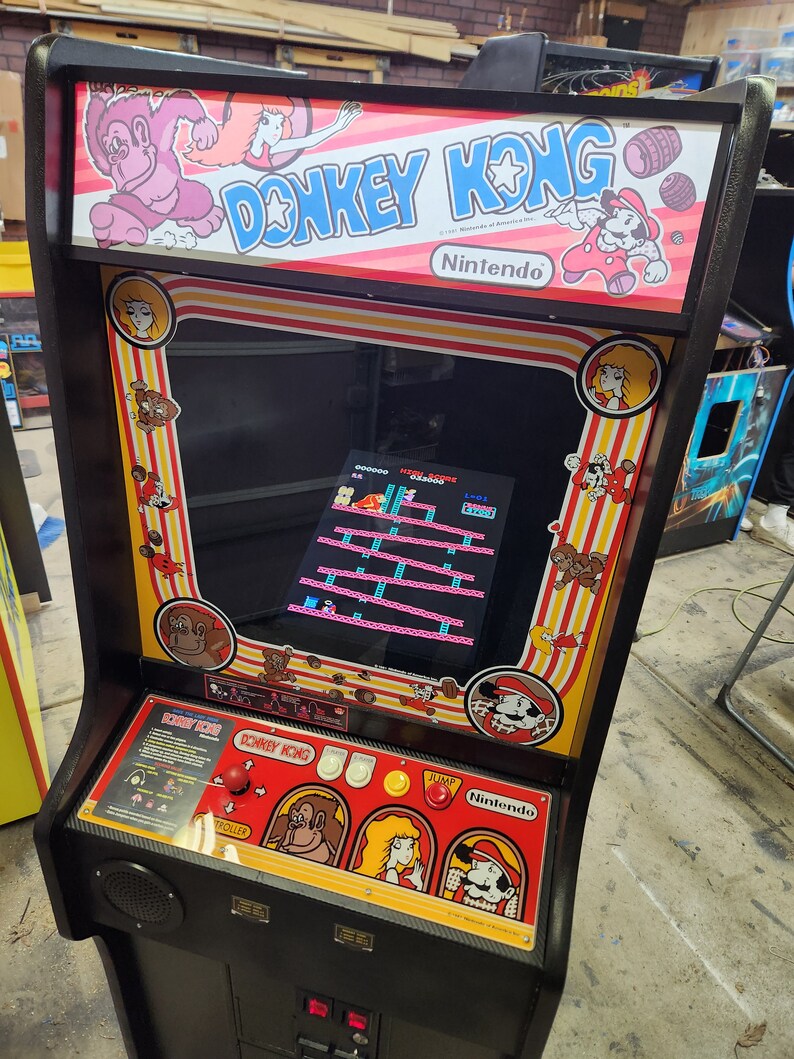 Midnight DONKEY KONG Original Video Arcade Game With Warranty and ...