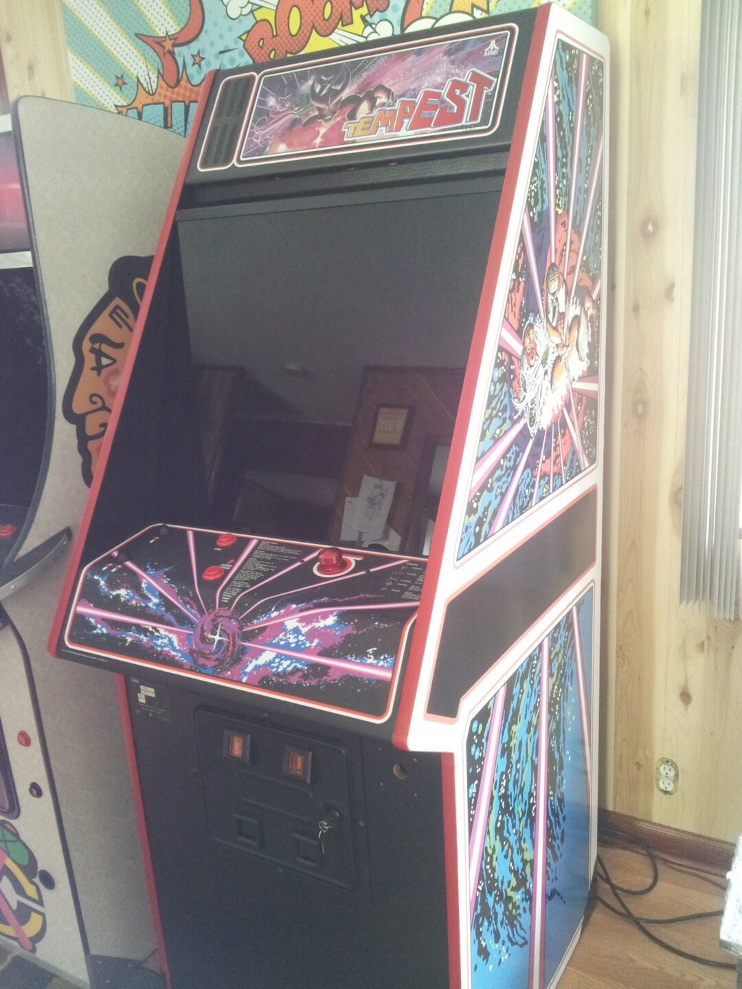 Original Stand up TEMPEST Arcade Game Machine, All New Art and ...