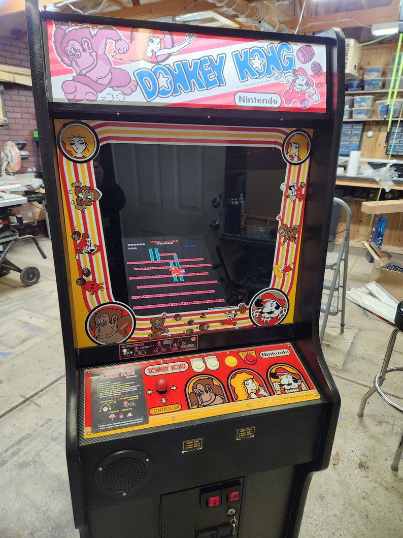 Midnight DONKEY KONG Original Video Arcade Game With Warranty and ...