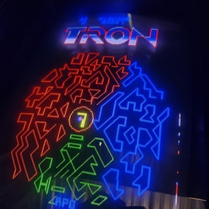 Original Midway TRON Video Arcade Game Machine, Coin Operated 1980s ...