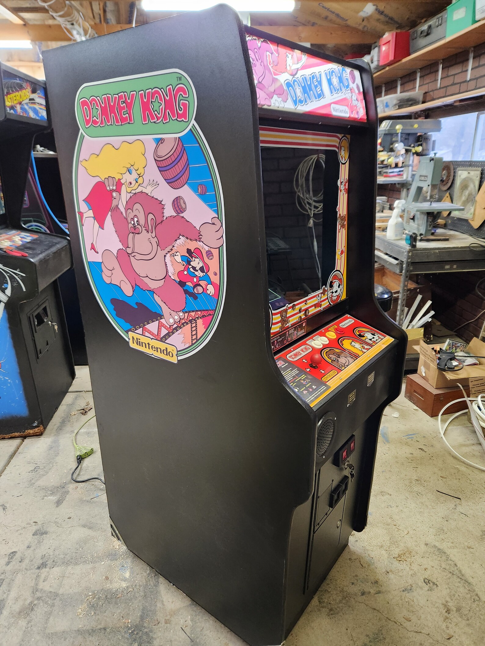 Midnight DONKEY KONG Original Video Arcade Game With Warranty and ...