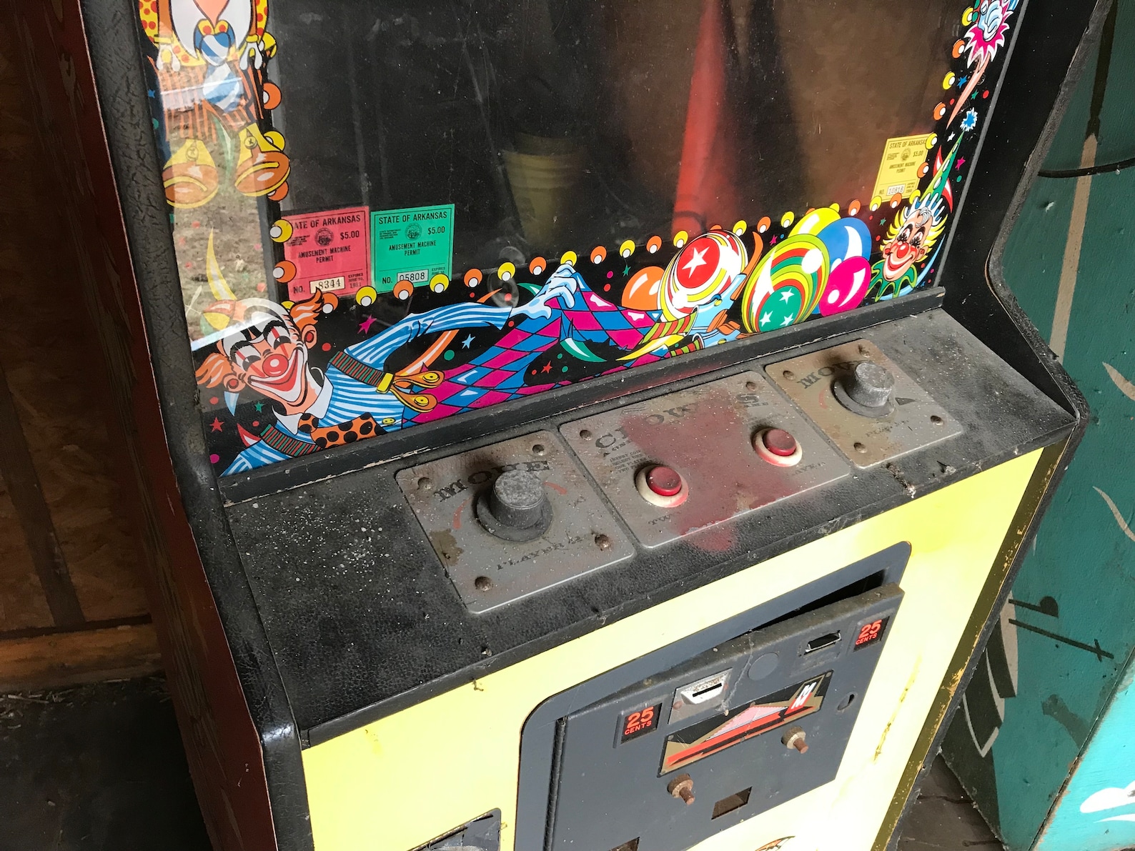 Vintage Midway Clowns Arcade, Super RARE Coin Operated Video Game, All ...