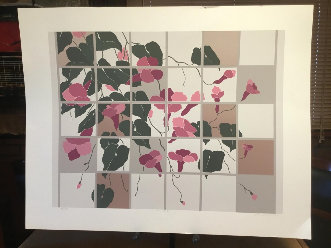 Unframed Lithograph, Pencil Signed and Numbered by Artist Lee White 88/ ...