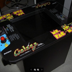 MS. PAC-MAN Fully Restored, Original Cocktail Table Video Arcade Game ...