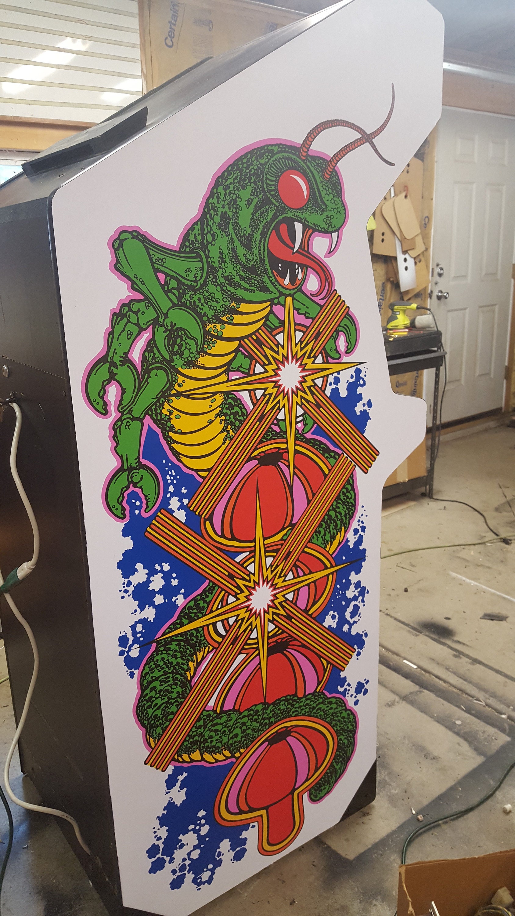 Centipede Arcade Game Art