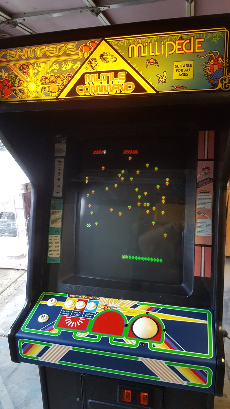 Atari Multi Original Video Arcade Game - Vintage *REAL* Full Size Game ...