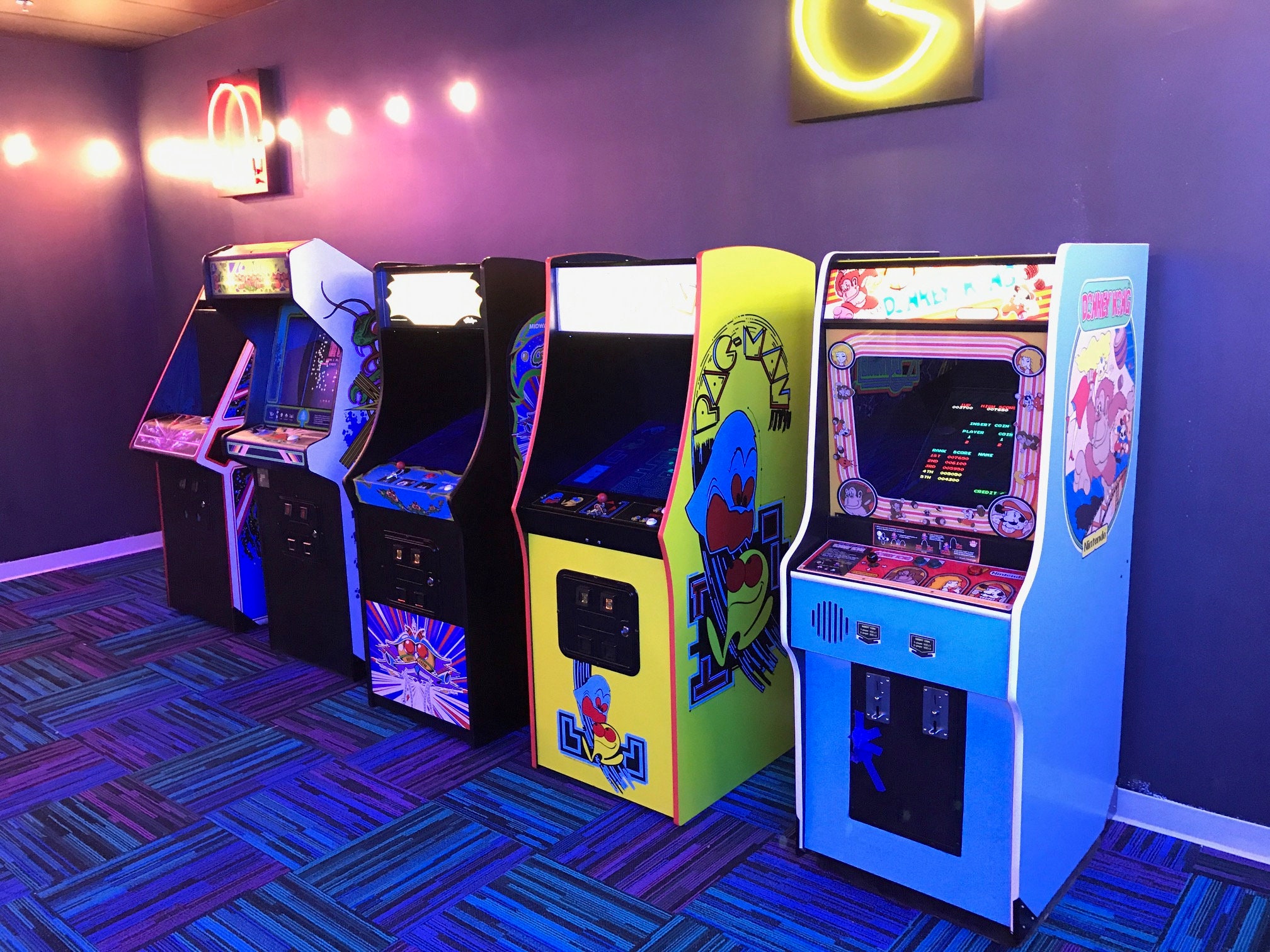 Arcade Game With Custom Corporate Artwork, Any Event, Built to Suit ...