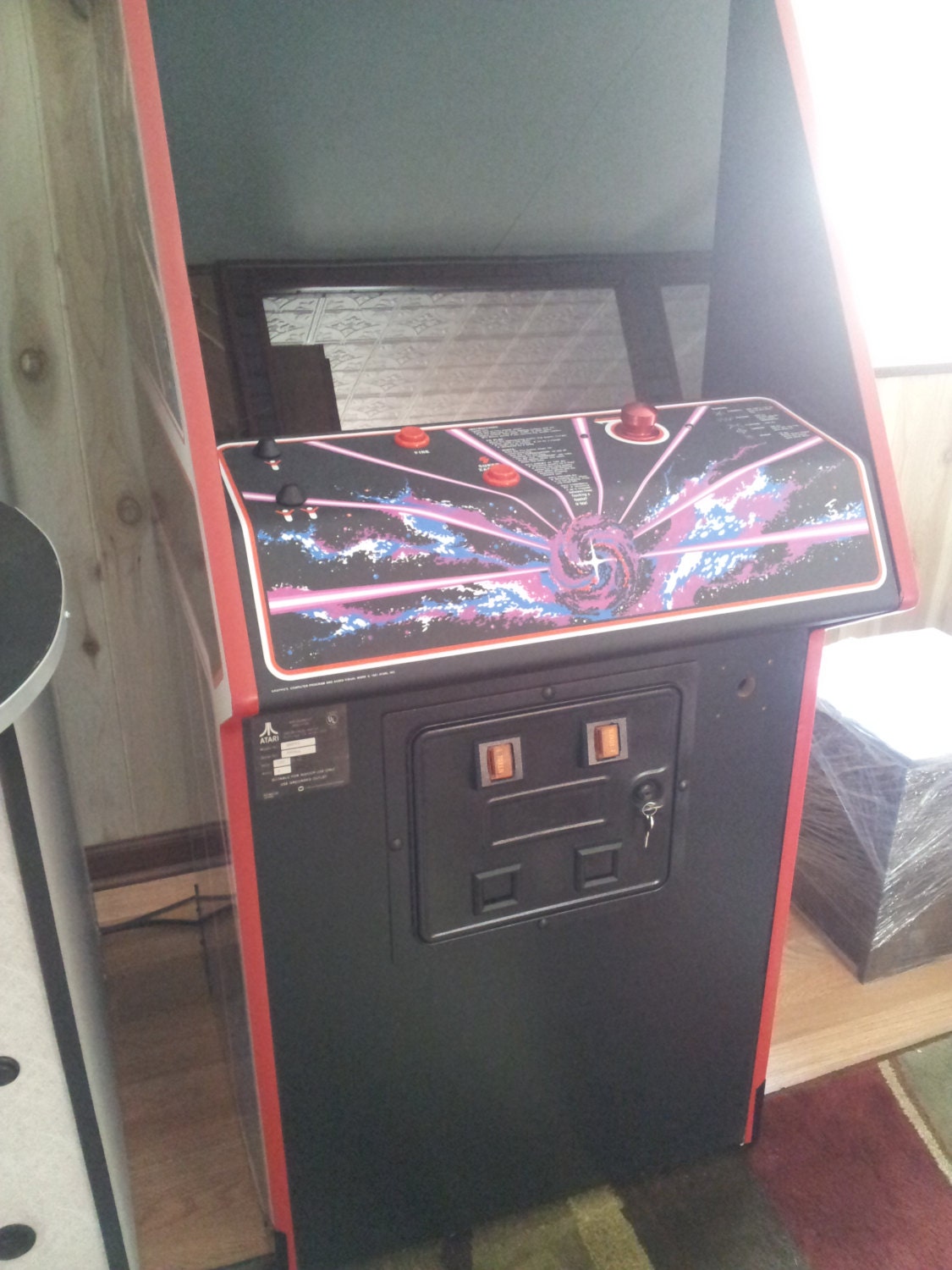 Original Stand up TEMPEST Arcade Game Machine, All New Art and ...