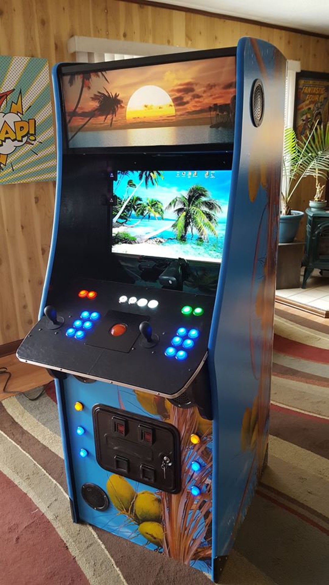 Arcade Game With Custom Corporate Artwork, Any Event, Built to Suit ...