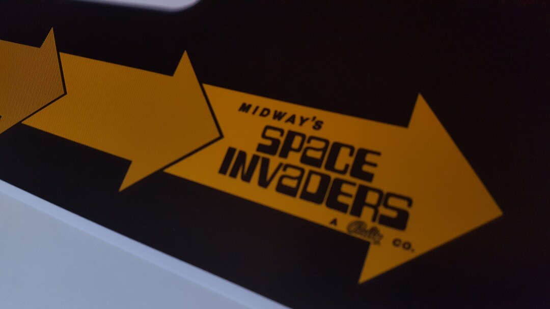 Midway Classic Space Invaders Arcade Cocktail Glass Vinyl - Etsy