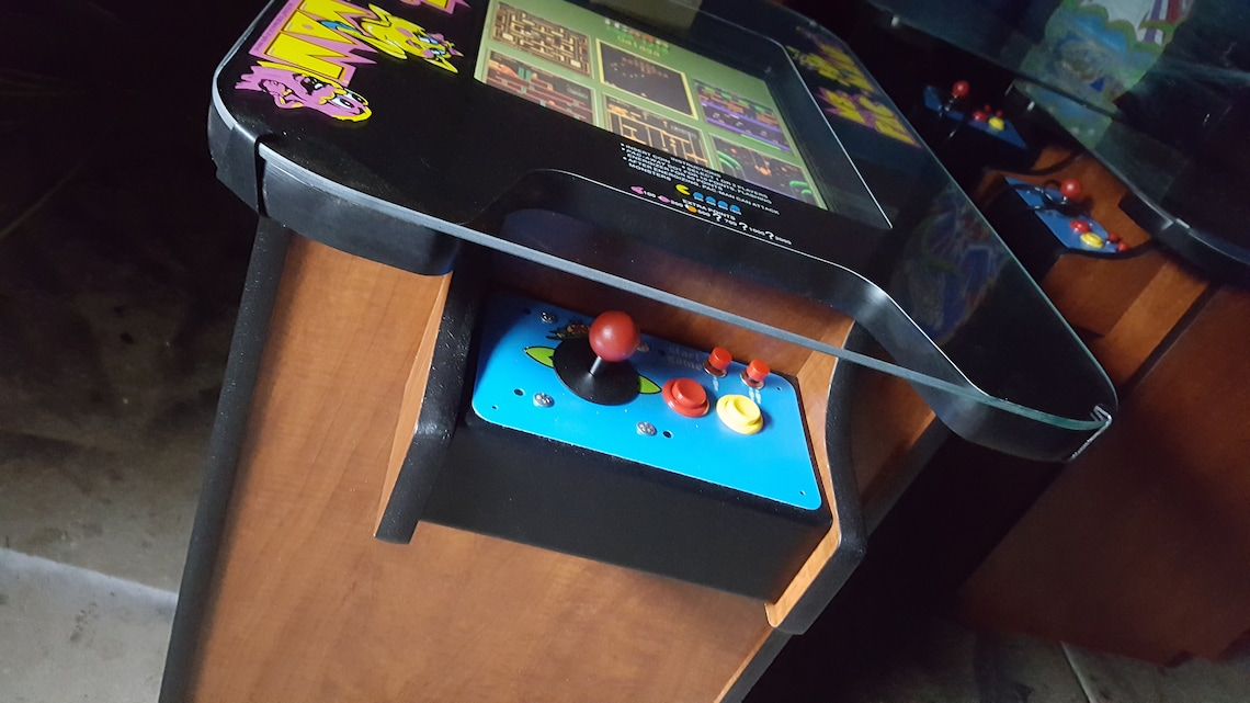MS. PAC-MAN Fully Restored, Original Cocktail Table Video Arcade Game ...