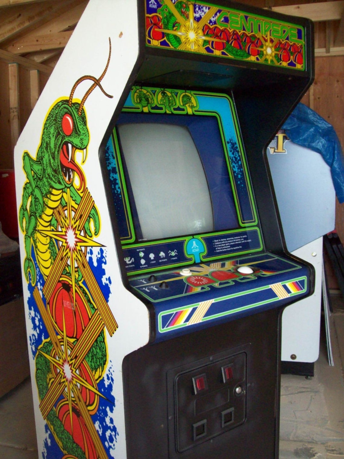 CENTIPEDE Fully Restored, Original Video Arcade Game With Warranty and ...