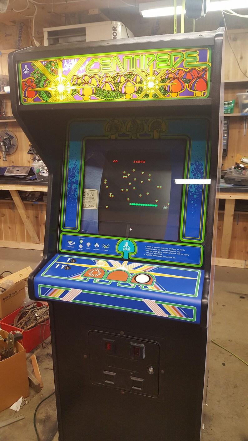 CENTIPEDE Fully Restored, Original Video Arcade Game With Warranty and ...
