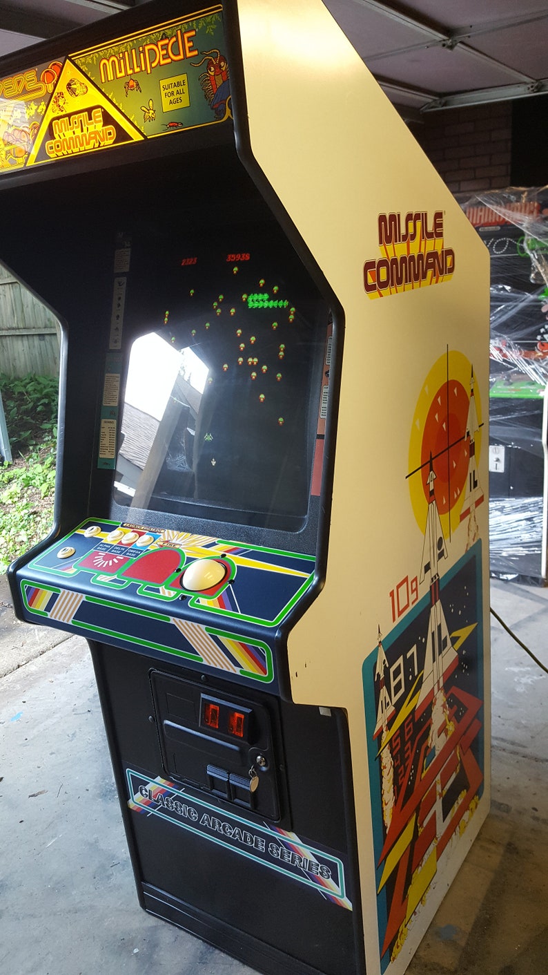 Atari Multi Original Video Arcade Game - Vintage *REAL* Full Size Game ...