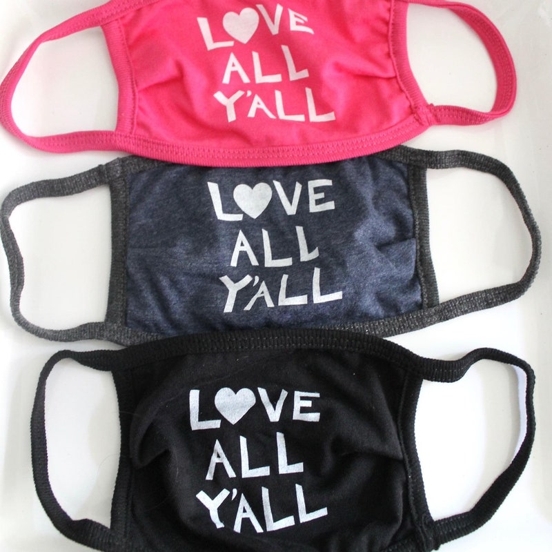 Cheer Face Masks - Etsy