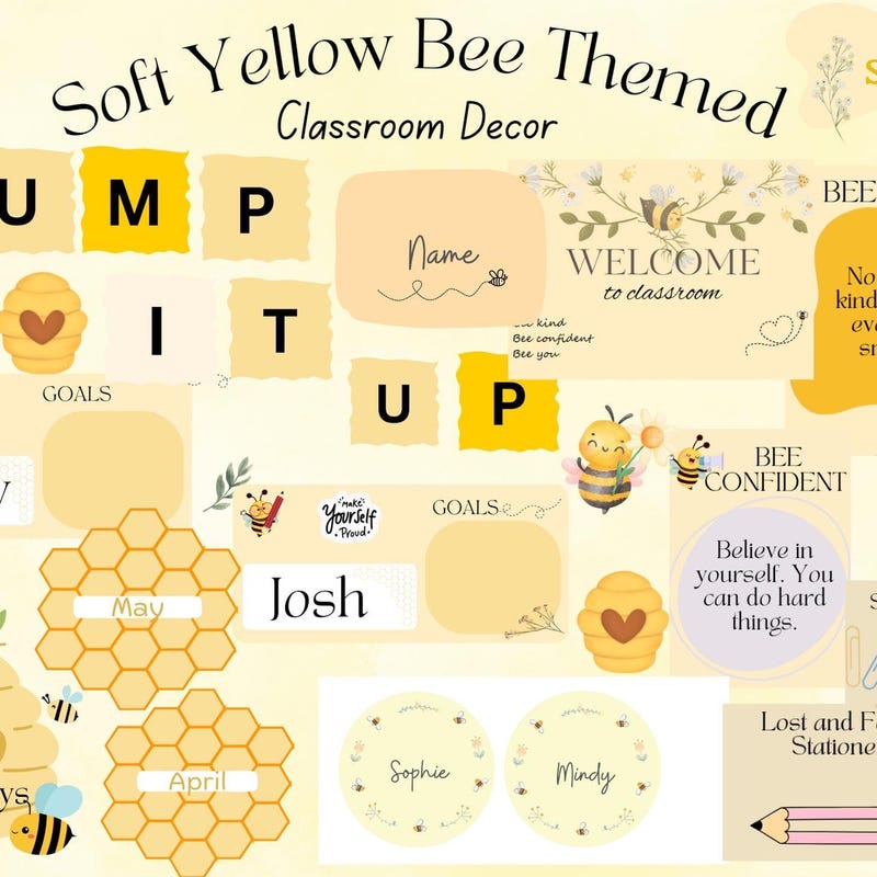Bee Themed Classroom - Etsy