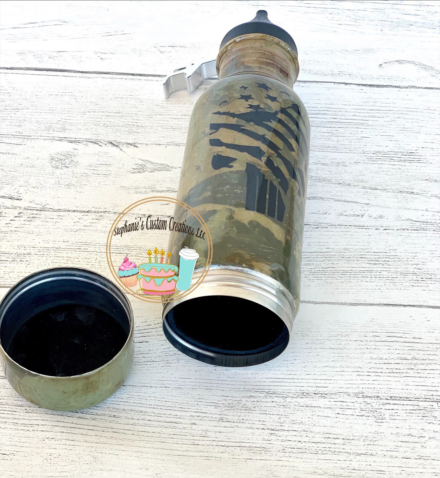 Beer Bottle Cooler Camo Bottle Hider Custom Beer Coozy - Etsy UK