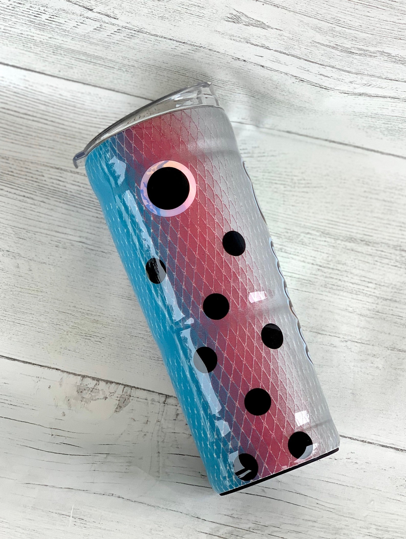 Custom Fishing Lure Tumbler Stainless Steel Cup- Personalized Gift ...