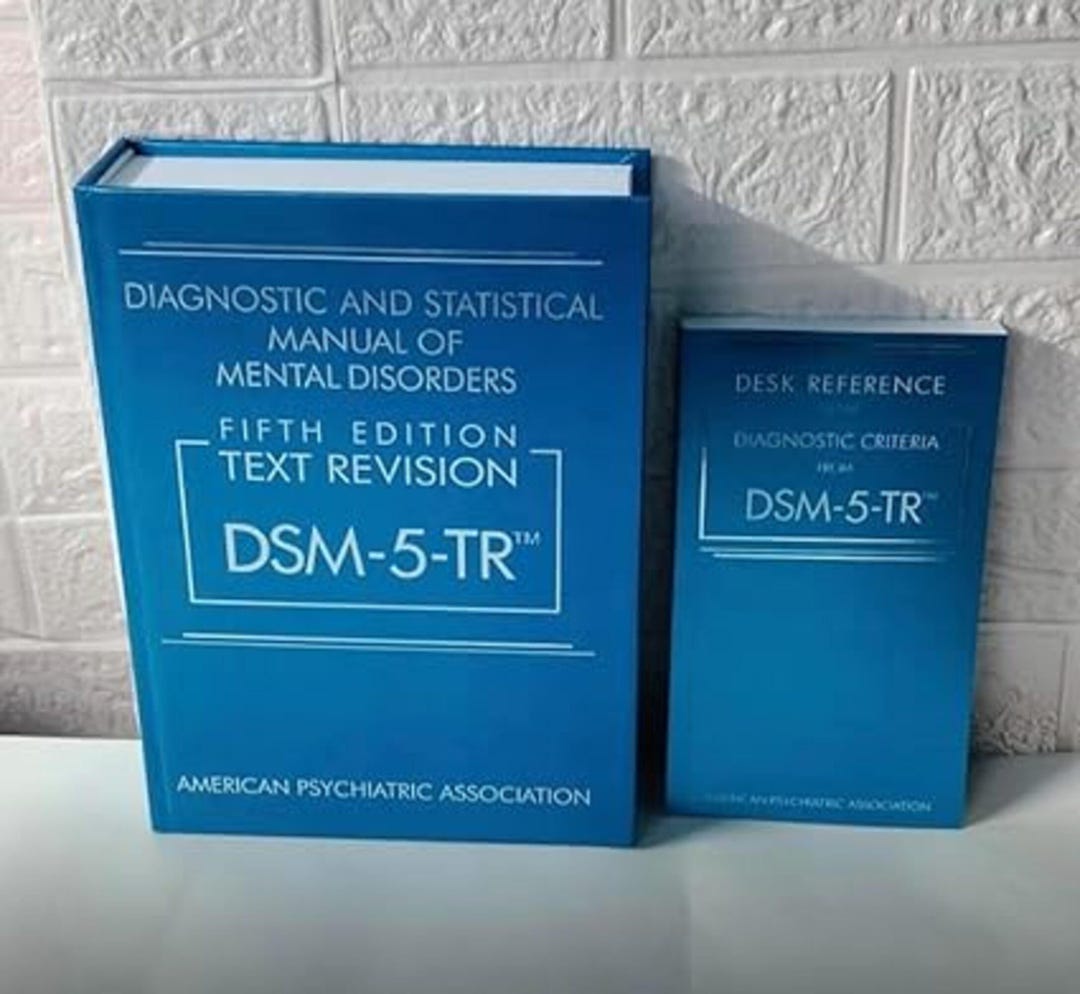 DSM-5-TR 5th Edition: Diagnostic and Statistical Manual (combo Set ...