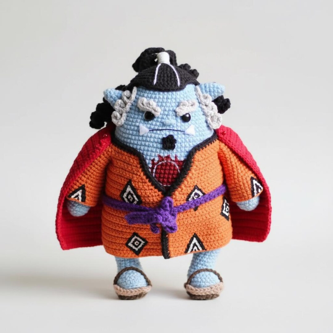 Ocean Guardian Crochet Pattern, Samurai Amigurumi Pattern, Warrior ...